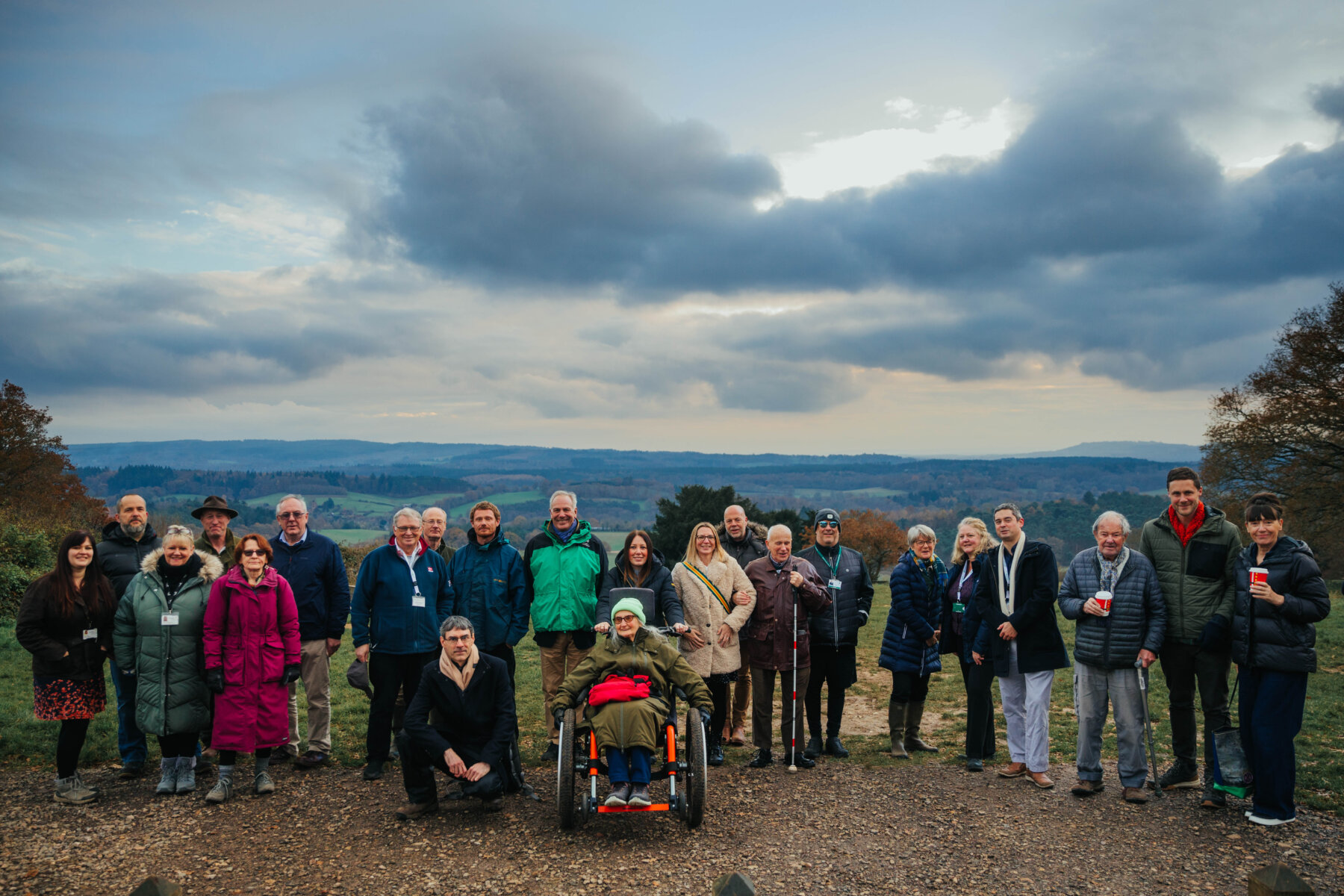 Celebrating National Tree Week with Sir William Worsley and Ted Green ...