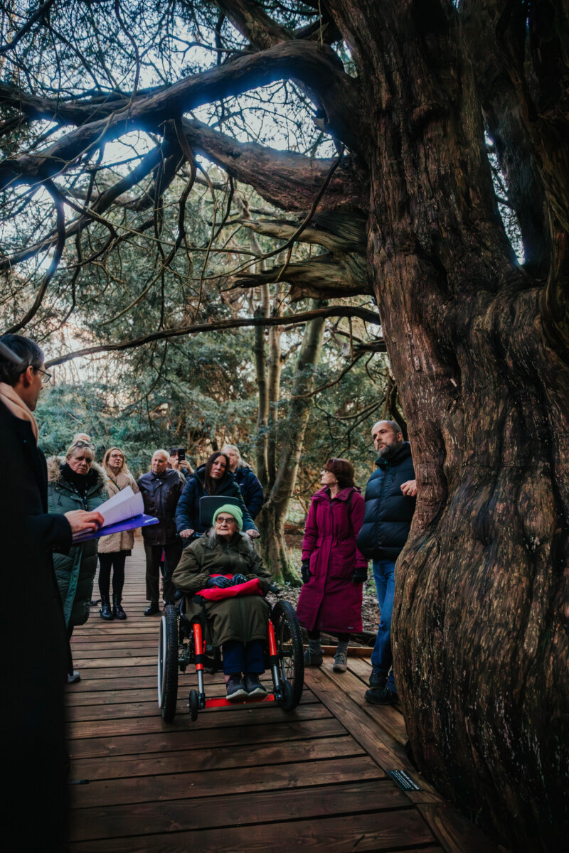 Celebrating National Tree Week with Sir William Worsley and Ted Green ...