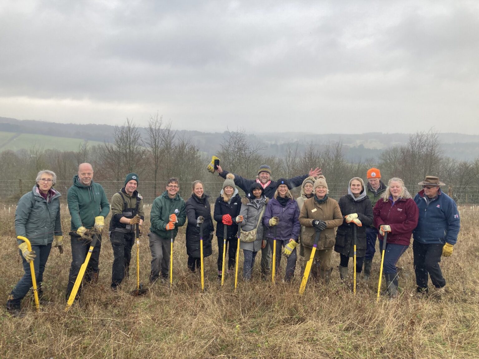 Celebrating National Tree Week with Sir William Worsley and Ted Green ...